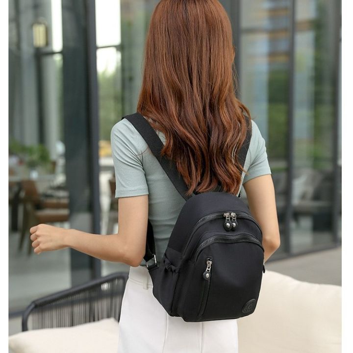 BG89 กระเป๋าเป้ กระเป๋าสะพาย ใส่หนังสือ เดินทาง มัลติฟังก์ชั่น น้ำหนัก ...