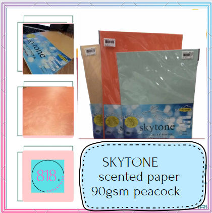 818 Skytone Scented Colored Specialty Paper 10 sheets / 1 pack Short ...