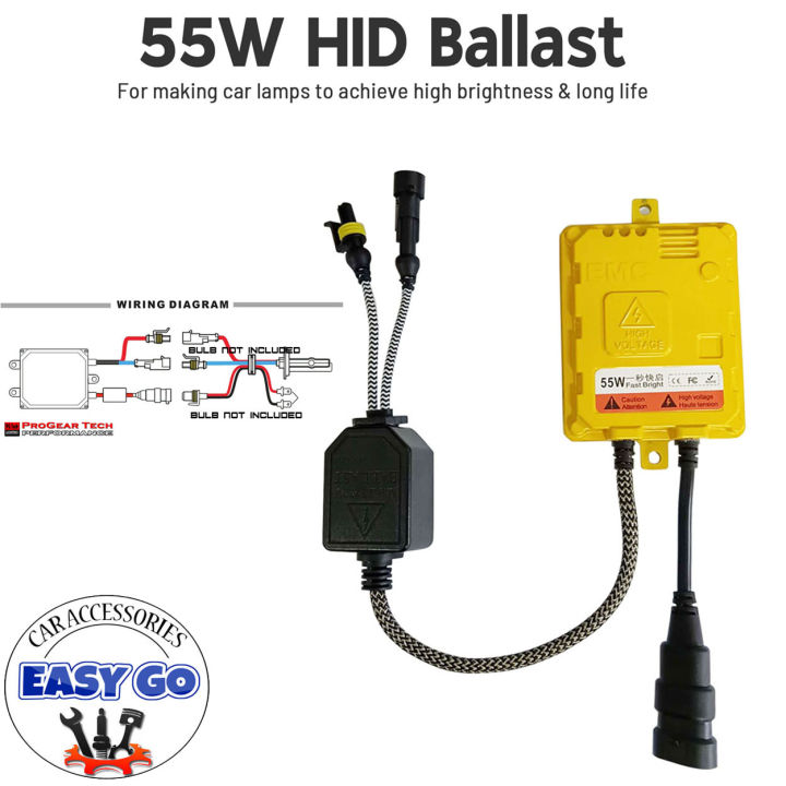 12V 55W AC Ballast xenon 55W Fast Start Ballast Automotive HID Xenon ...