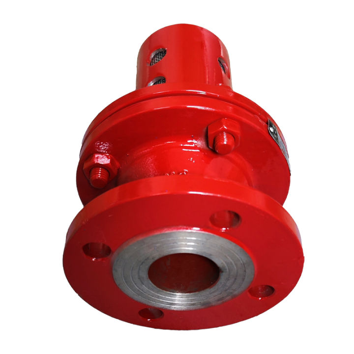 Cast steel vacuum breaker ZKPE stainless steel flange threaded vacuum ...