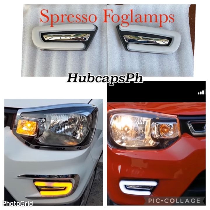 Suzuki S-presso Spresso Foglight DRL light Indicator Chrome Bezel 2020 ...