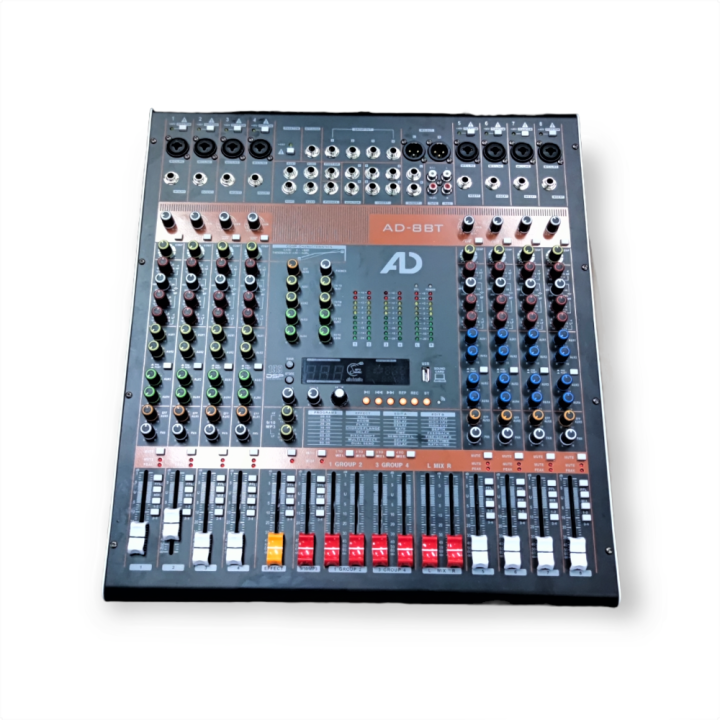 AD 8BT Mixer 8- Channel Premium mixing Console | Lazada PH