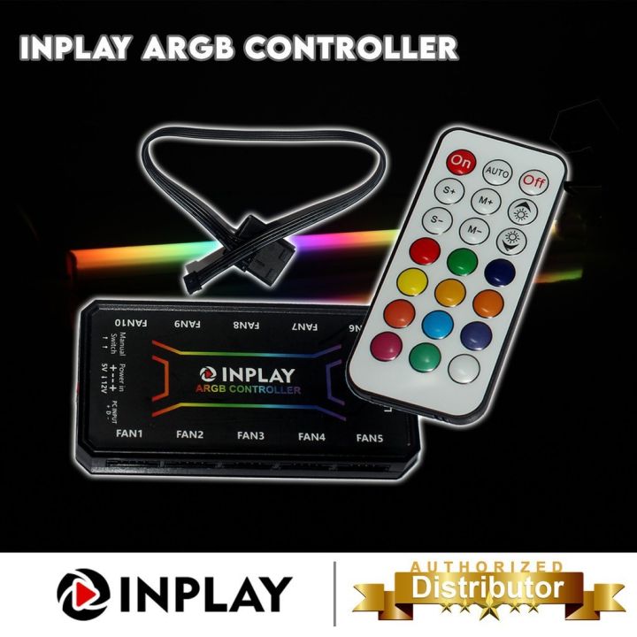 INPLAY AURORA TOWER RGB FAN 3 IN ONE KIT |120MM Cooling fan | ARGB KIT ...