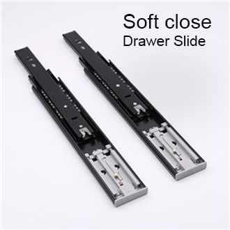 1 Pair Soft Close Full Extension Drawer Guide | Lazada PH