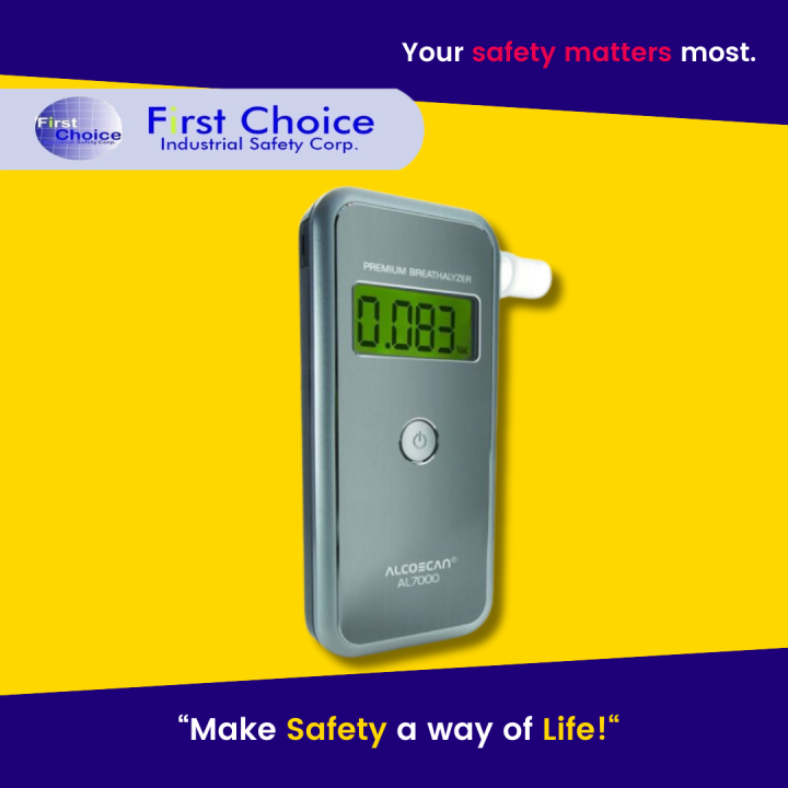 Alcoscan Breathalyzer AlcoMate Premium (AL-7000) Basic Kit ...