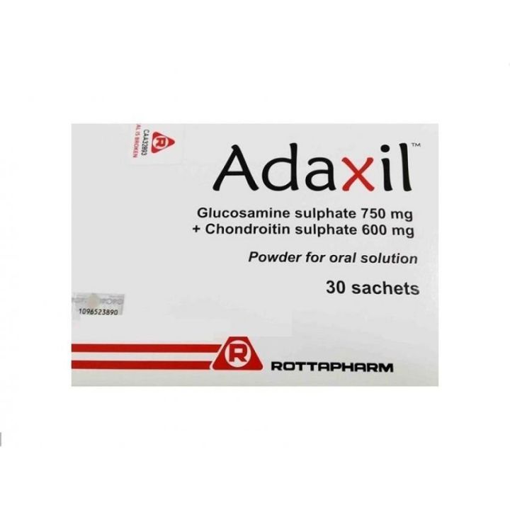 ADAXIL Glucosamine 750mg + Chondroitin 600mg Powder (30's) | Lazada