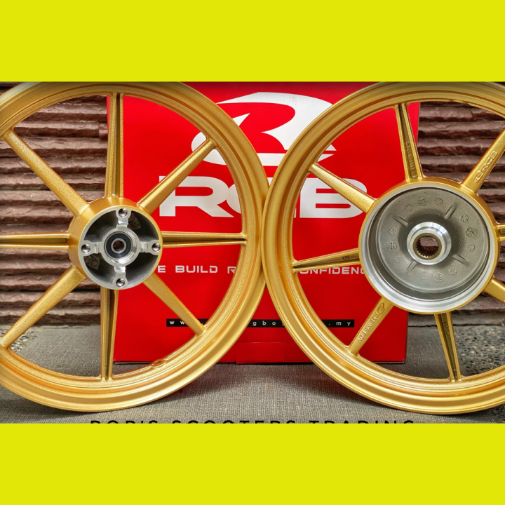 RCB Sport Rim 811 for Honda Click 125/150 4H (SP811) (RB8) matte gold ...