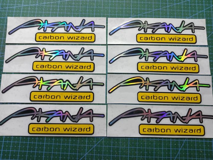 Akana Carbon Wizard Decal Cutout Sticker | Lazada PH
