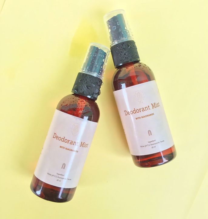 Deodorant Spray Deodorant Mist Tawas With Niacinamide Deo spray 60ml ...