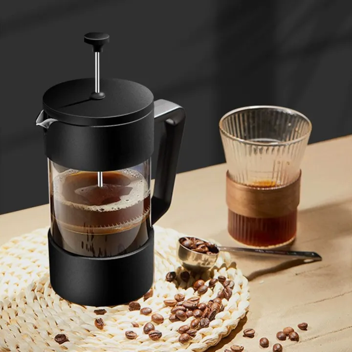ROB TOY Kính dày dặn Máy pha cà phê kiểu Pháp Không rỉ sét Chịu nhiệt ...