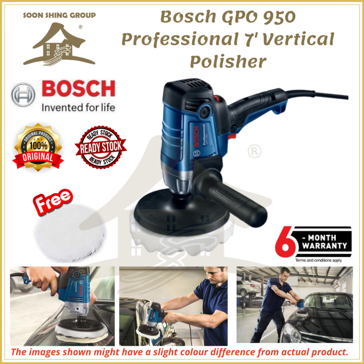 Bosch GPO 950 Professional 7' Vertical Polisher | Lazada