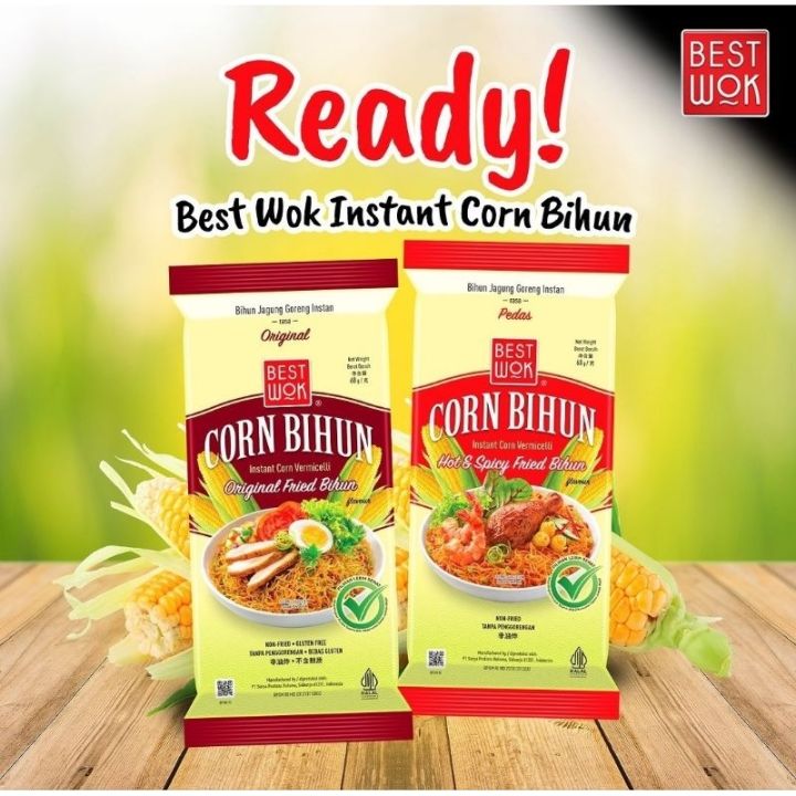 BEST WOK Corn Bihun Instant All Varian | Lazada Indonesia