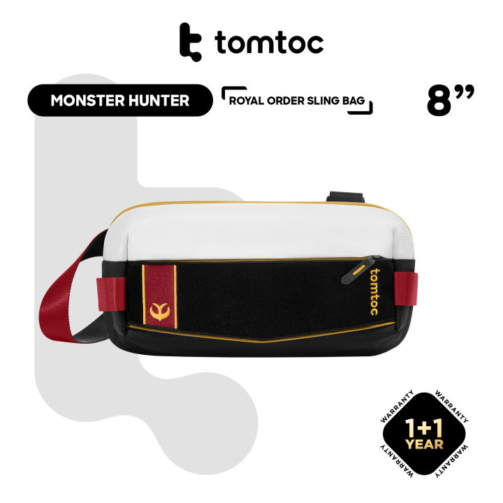 tomtoc Monster Hunter Royal Order Sling Bag & Accessories Bag Series ...