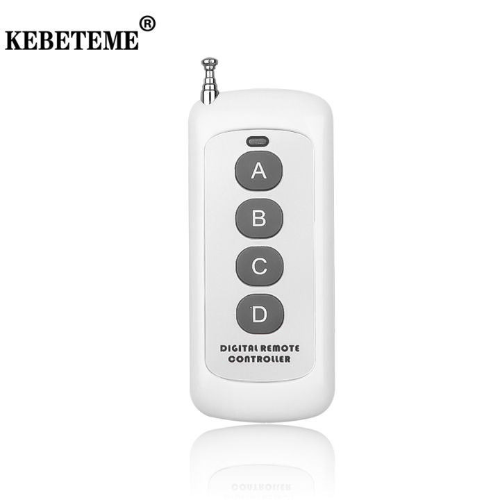 KEBETEME 433Mhz Remote Control Long Range Wireless Presenter Controller ...