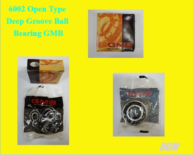 6002 Open Type Deep Groove Ball Bearing GMB | Lazada