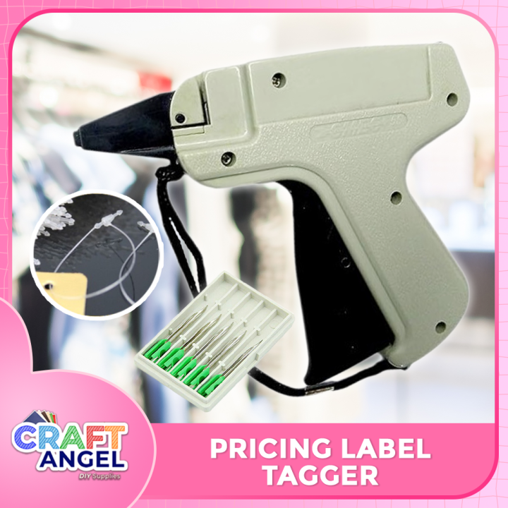 Price Label Tagger Tagging Gun for 5000pcs Tag Barbs or 5pcs Label Tag ...
