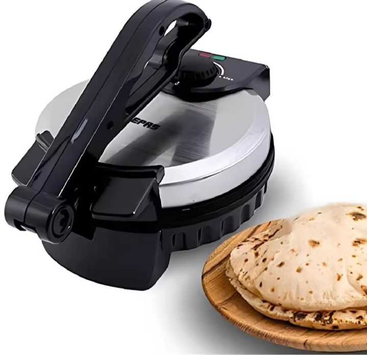 RAF Roti Maker Electric Non-stick Plate R509 1800W Double Sided Heating ...