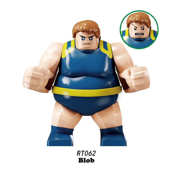 X-Men Blob Jean Grey Bastion James Howlett Logan Morph Mini Building ...