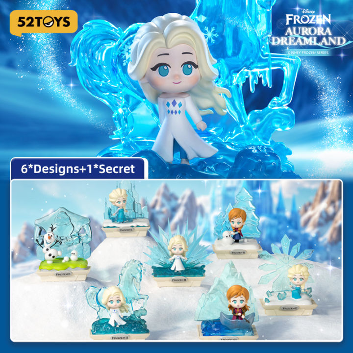 52TOYS Disney Frozen Series Aurora Dreamland Series Blind Box Figure ...