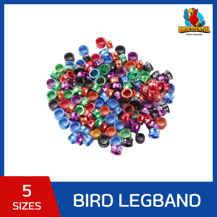 Bird Ring Legband 4mm,4.7mm,5mm,6mm,7mm Ring for Parakeets, Lovebird ...