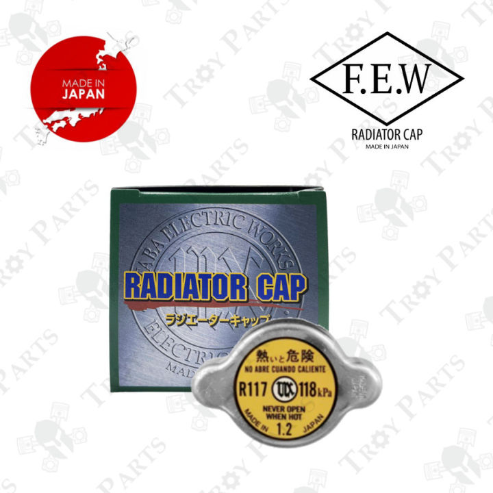 Original Futaba FEW 100% Made In Japan Engine Coolant Radiator Cap R117 ...