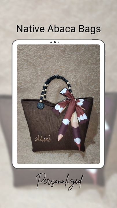 Personalized Native Abaca Bags | Lazada PH