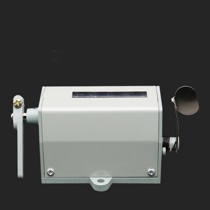 5 Digits Counter Mechanical Rotating Speed Meter Totalizing Pull ...