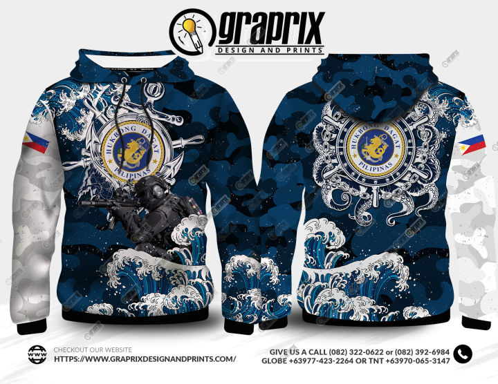 NAVY IN ACTION HOODIE Full Sublimation | Lazada PH