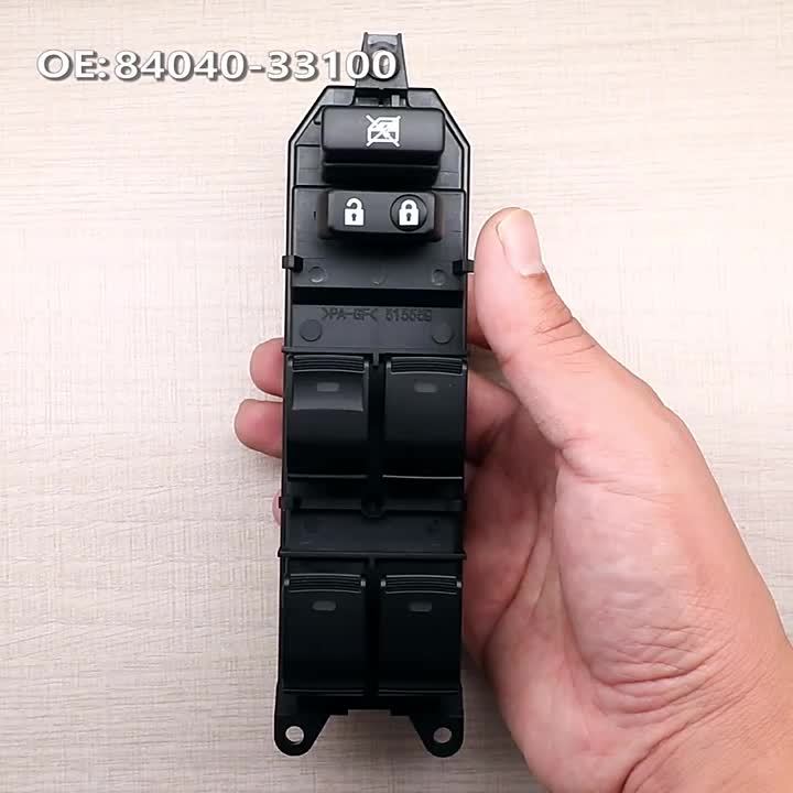 84040-33100 Left Window Master Switch For Toyota Prius Lexus CT 200H ...