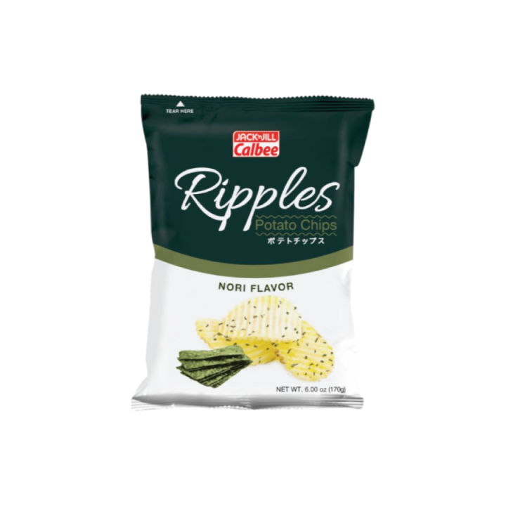Jack 'N Jill Calbee Ripples Nori Potato Chips (170g) - [Same Day ...