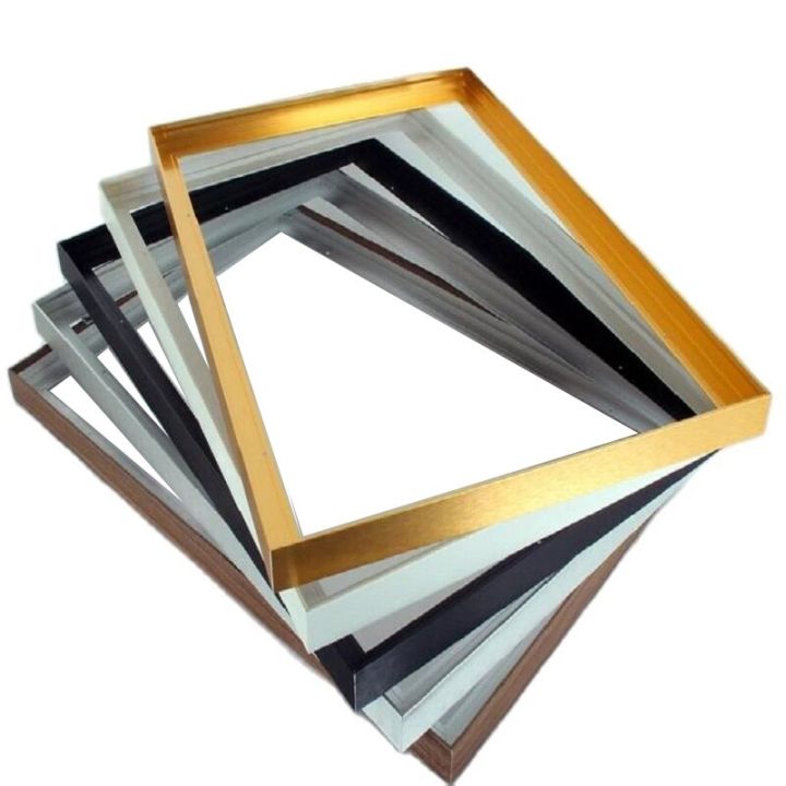 Floating Metal Photo Frame Wall Art Canvas Large Frame Customizable DIY ...