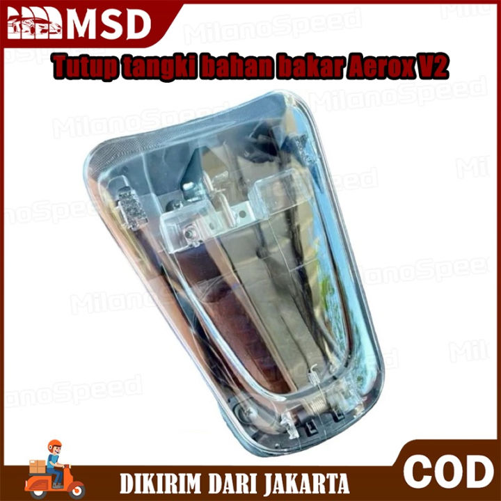 Tutup Tangki Luar Dalam Aerox New Aerox Conneted cover full tank NVX ...