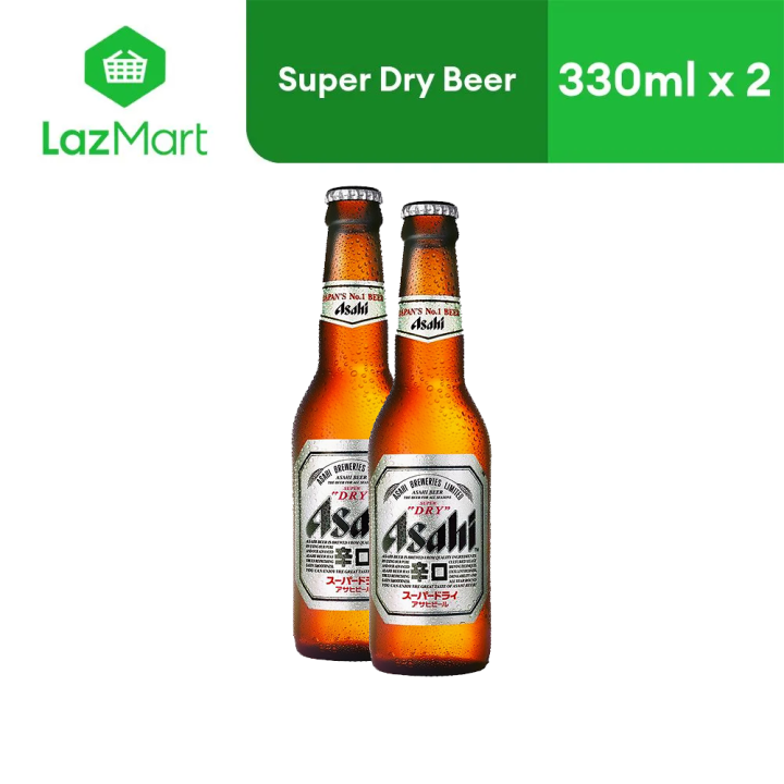 Asahi Super Dry 330ml - Pack of 2 | Lazada PH