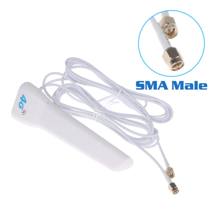 4G LTE External Antenna Indoor Antenna 29dBi SMA Male CRC9 TS9 ...