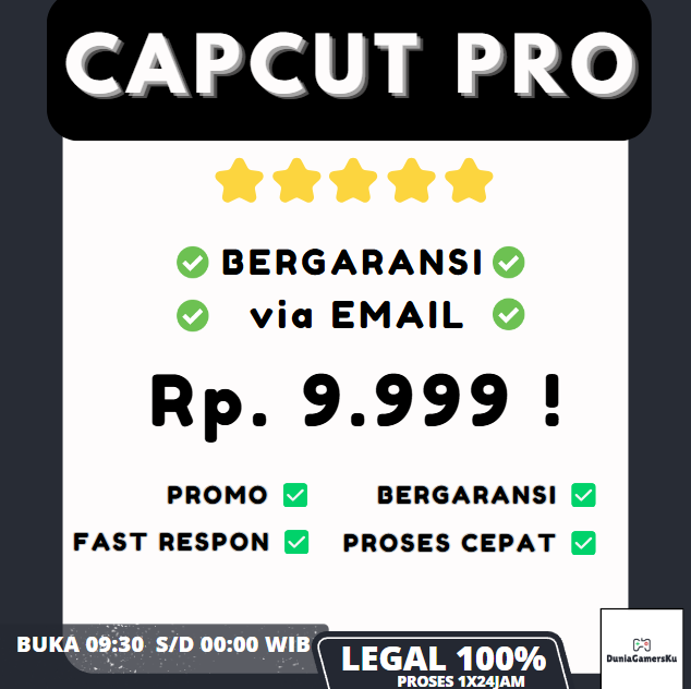 Capcut Pro Premium 1 bulan untuk HP Smartphone & PC promo termurah ...