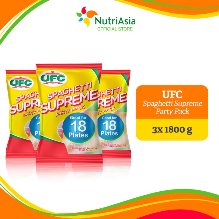 UFC Spaghetti Supreme Party Pack Bundle of 3 | Lazada PH