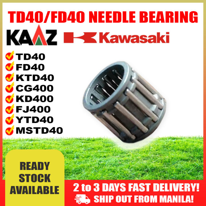 Kawasaki Piston Pin Bearing/Needle Bearing For TD40/Kaaz TD40/Motorstar 2-Stroke Grasscutter ...