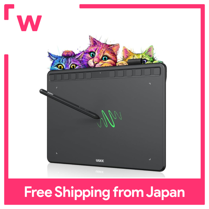 UGEE Pen Tab 10 x 6.27 S1060 Pen Tablet Board Tab with 12 shortcut keys ...