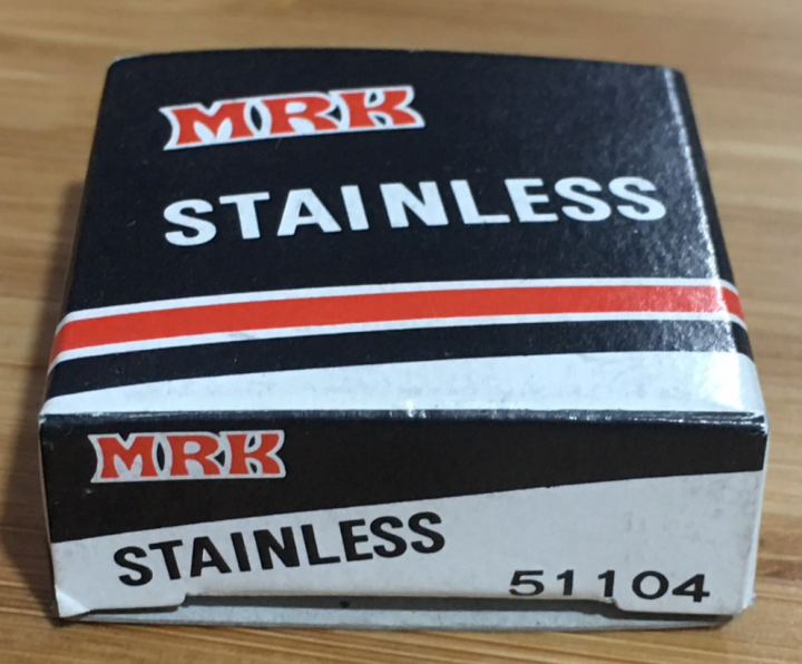 104 ( 20 x 35 x 10 mm.) MRK 51104 Stainless Thrust ball bearing ลูกปืน ...