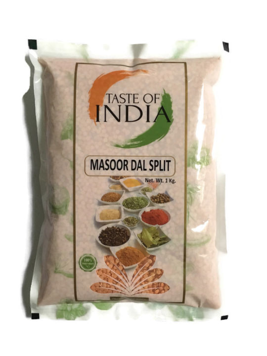 Taste of India Masoor Dal Split 1kg Made in India | Lazada PH
