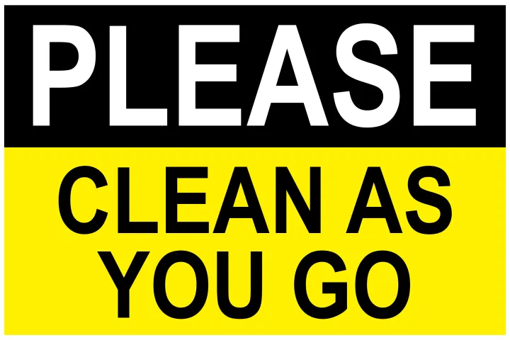 PLEASE CLEAN AS YOU GO SIGNAGE BOND SIZE PVC TYPE OR PLASTIC LAMINATED ...