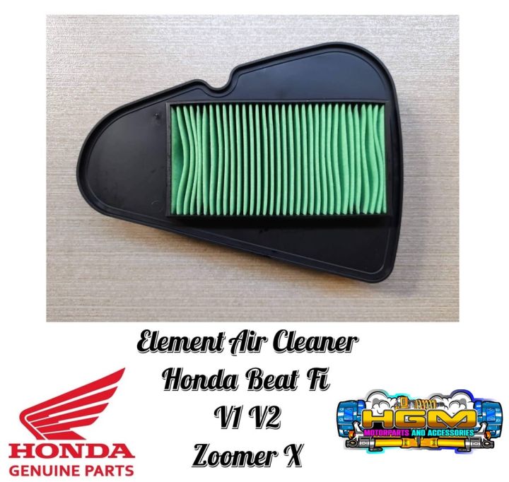 AIR FILTER FOR HONDA BEAT FI V1, BEAT FI V2, ZOOMER X | 17210-K16-900 ...
