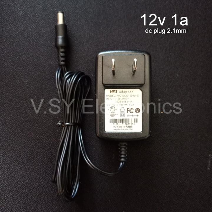 Original HPJ 12v dc 1a AC / DC Adaptor Power Supply High Quality UL FC ...