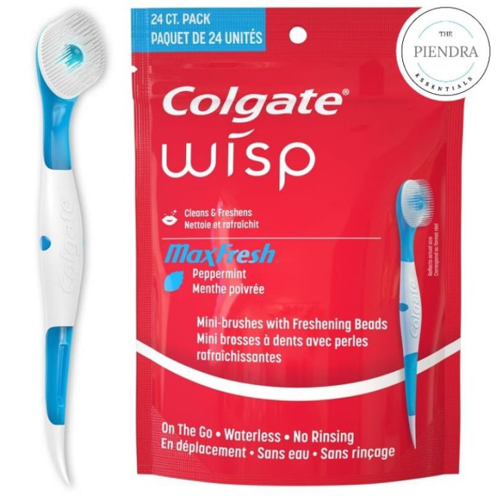 Colgate Wisp Max Fresh On The Go Waterless Mini-toothbrush with ...