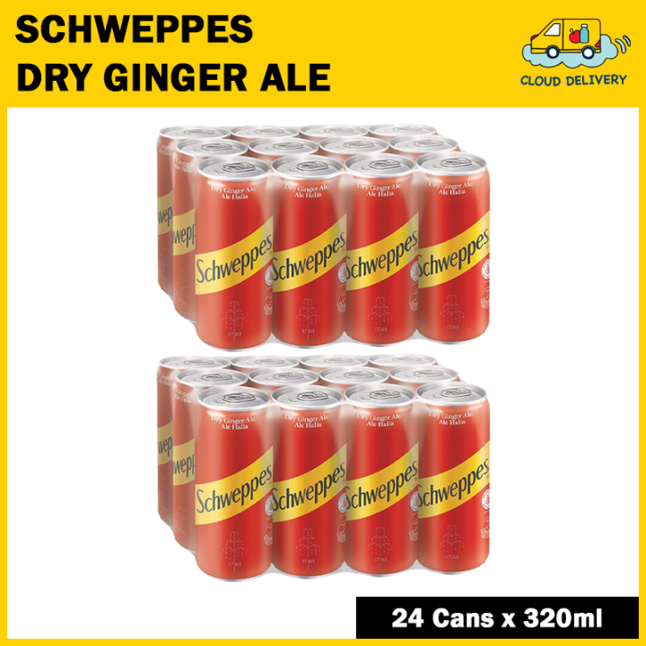 Schweppes Dry Ginger Ale (24 x 320ml) | Lazada Singapore