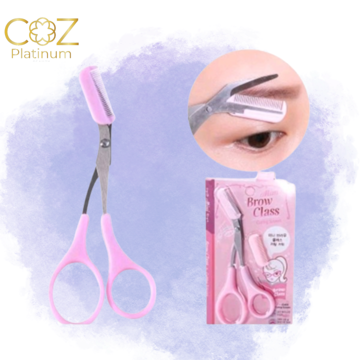 Gunting Alis Mata \ Alat Merapihkan Alis Bulu Mata Blow Class | Lazada ...