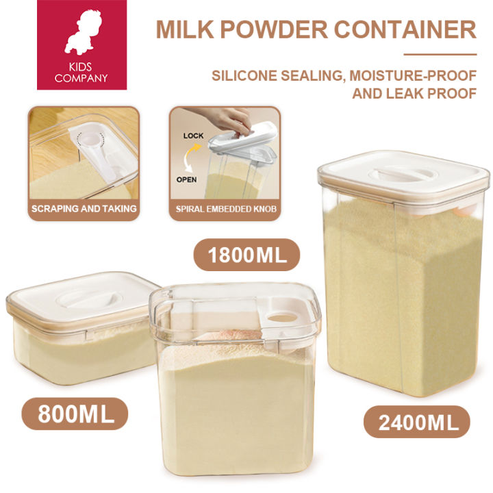Kidscompany Air Tight Milk Powder Container Milk Storage Container ...