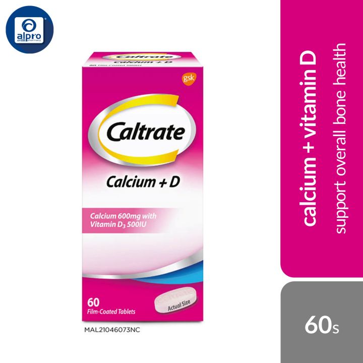 Caltrate Calcium + D 60s | Support Overall Bone Health | Lazada