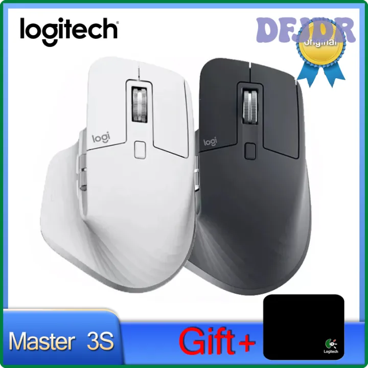 DFJDR Logitech MX MASTER 3S 2.4GHz Wireless Mouse DPI 8000 Laser Wireless Bluetooth Gaming ...