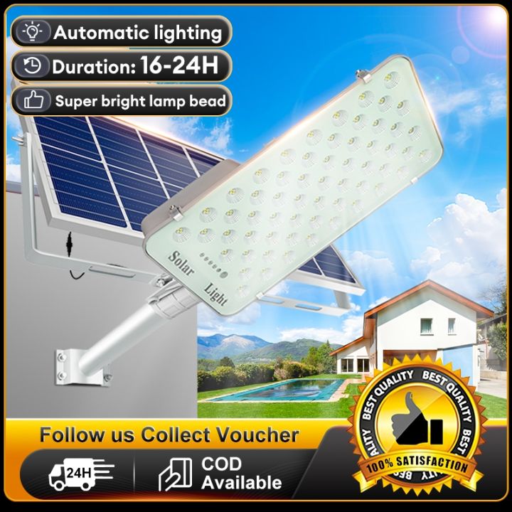 Solar Street Light 4000W Lampu Solar Light outdoor Lighting Waterproof IP67 Lampu jalan solar ...